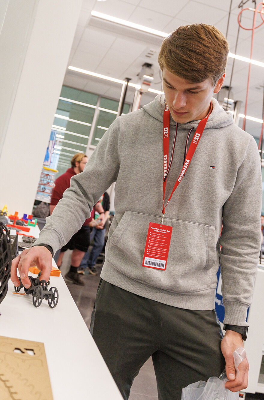 Husker spirit, opportunity shine on Admitted Student Day | Nebraska Today